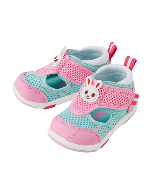 MIKI HOUSE（ミキハウス）の「プッチー＆うさこ ダブルラッセルセカンドベビーシューズ（スニーカー）」 - WEAR