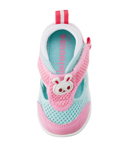 MIKI HOUSE（ミキハウス）の「プッチー＆うさこ ダブルラッセルセカンドベビーシューズ（スニーカー）」 - WEAR