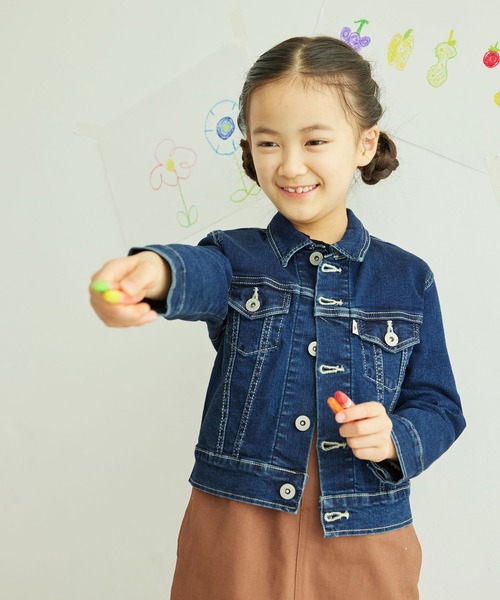 【KIDS】【EDWIN/エドウィン】デニムジャケット ユニセックス（デニムジャケット）｜EDWIN（エドウィン）のファッション通販 ...