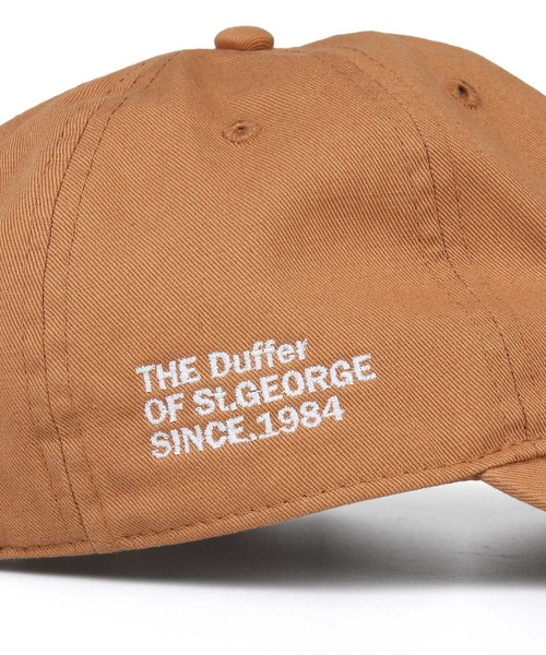 The DUFFER of ST.GEORGE（ザダファーオブセントジョージ）の「COTTON LOW CAP：コットンツイル ローキャップ ...