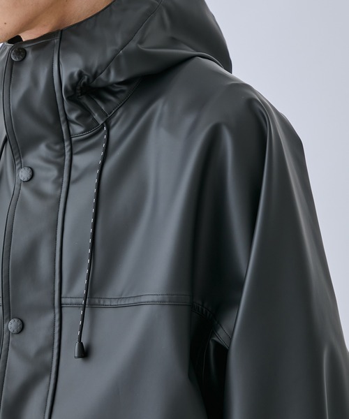 TTT MSW（ティー）の「【TTTMSW/ティー】Hooded laminate jacket（ブルゾン）」 - WEAR