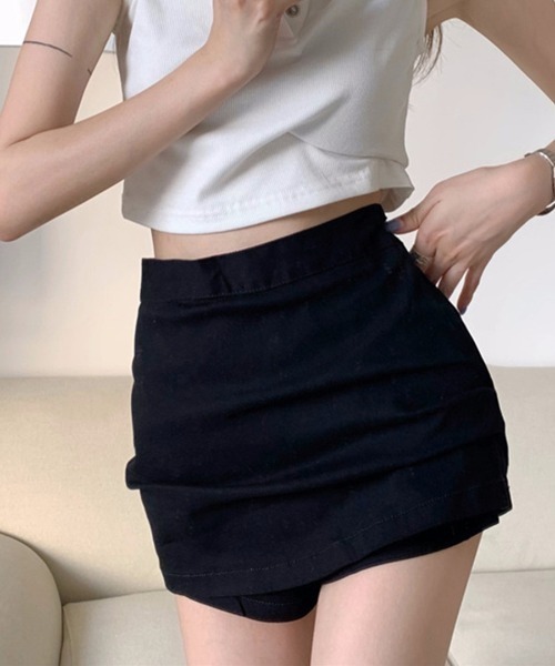 REMUR（レミュール）の「インナーパンツ付きミニスカート（スカート）」 - WEAR