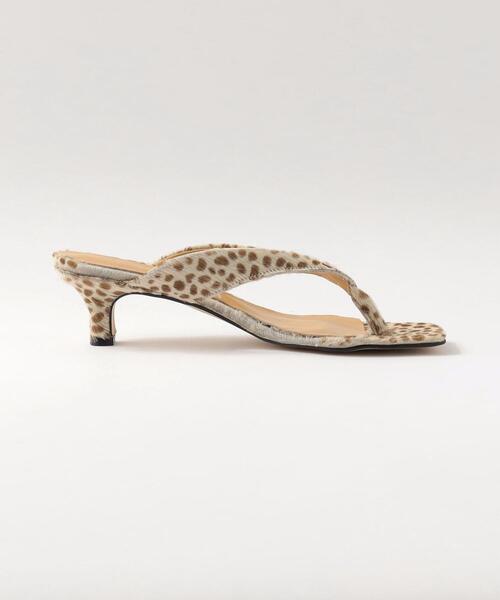 Steven Alan（スティーブンアラン）の「＜Steven Alan＞LEOPARD MOTIF TONG MULES/ミュール（サンダル ...