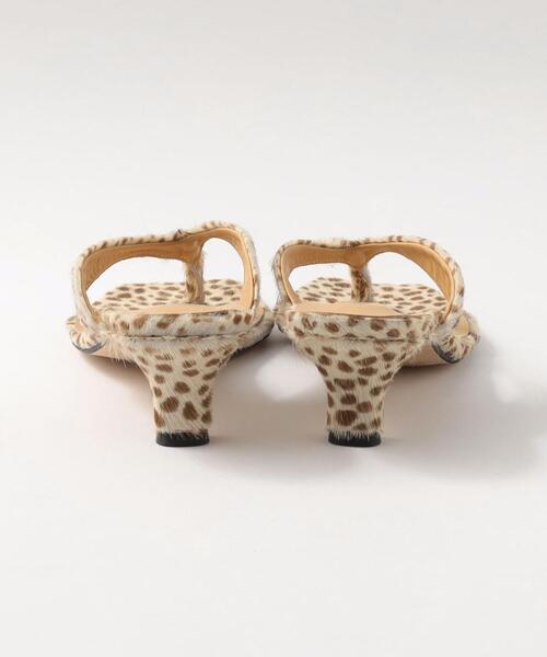 Steven Alan（スティーブンアラン）の「＜Steven Alan＞LEOPARD MOTIF TONG MULES/ミュール（サンダル ...