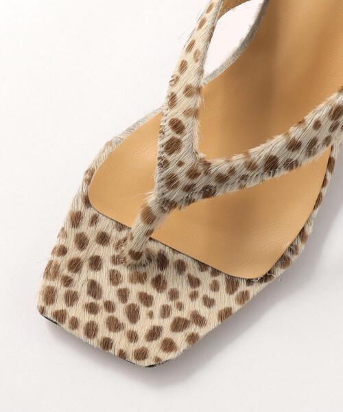 Steven Alan（スティーブンアラン）の「＜Steven Alan＞LEOPARD MOTIF TONG MULES/ミュール（サンダル ...