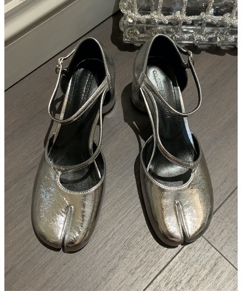 Burner（バーナー）の「【OKUOKU Recommend Select】足袋 アンクルストラップ パンプス oku-shoes ...