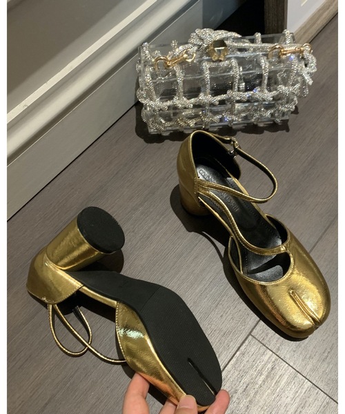 Burner（バーナー）の「【OKUOKU Recommend Select】足袋 アンクルストラップ パンプス oku-shoes ...