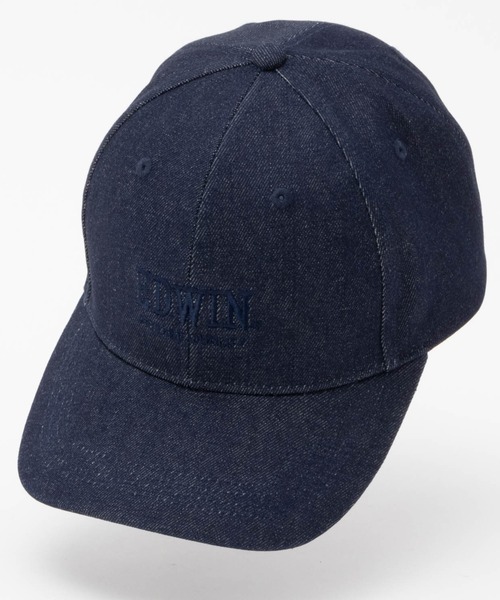 EDWIN（エドウィン）の「EDWIN デニムロゴ刺繍CAP（キャップ）」 - WEAR