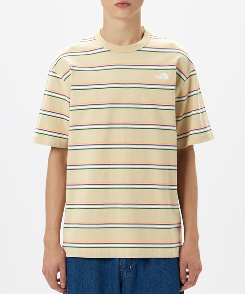 THE NORTH FACE（ザノースフェイス）の「THE NORTH FACE S/S Multi Border Tee NT32455（Tシャツ/カットソー）」 - WEAR