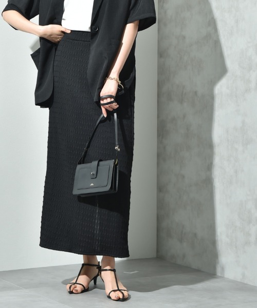 INTERPLANET（インタープラネット）の「ポコポコジャガードナロースカート（スカート）」 - WEAR