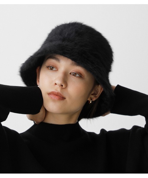 AZUL BY MOUSSY（アズールバイマウジー）の「SHAGGY BUCKET HAT/シャギーバケットハット（ハット）」 - WEAR