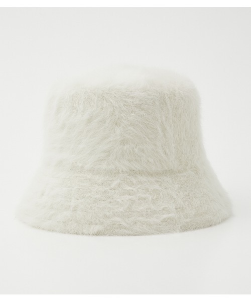 AZUL by moussy（アズールバイマウジー）の「SHAGGY BUCKET HAT/シャギーバケットハット（ハット）」 - WEAR