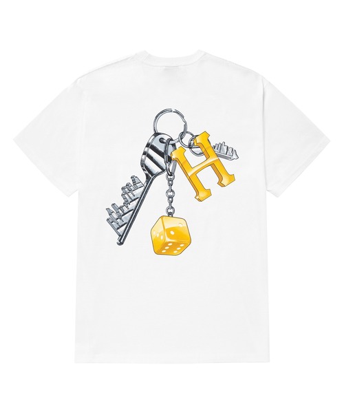 HUF（ハフ）の「KEYS TO THE CITY TEE / HUF ハフ Tシャツ 半袖（Tシャツ/カットソー）」 - WEAR