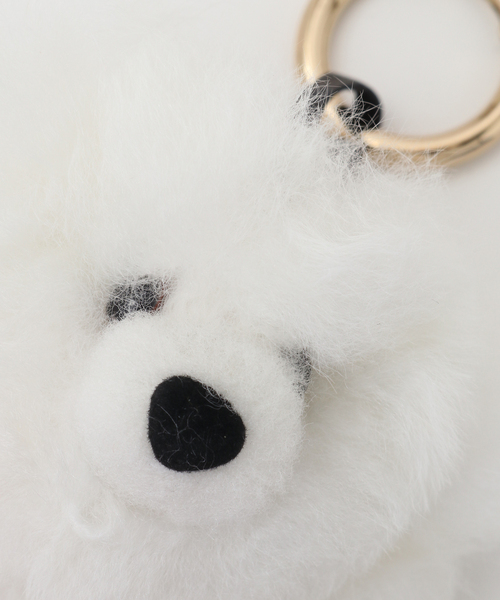 LOGEMENT DE CLAIRE（ロジュモンドクレール）の「【COSY/コージー】Small Bear Baby Alpaca Key ...