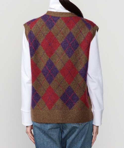 THE SHINZONE | ARGYLE KNIT VEST WOMEN（ベスト）｜THE SHINZONE（ザ