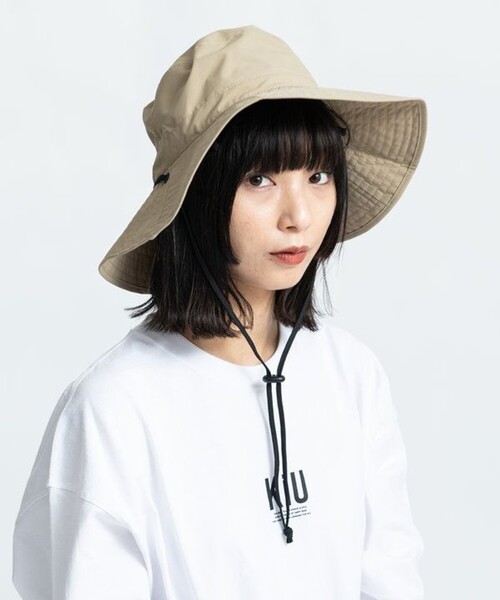 KiU（キウ）の「Kiu/キウ WR UV HAT/ ウォーターリペレントUVハット（ハット）」 - WEAR