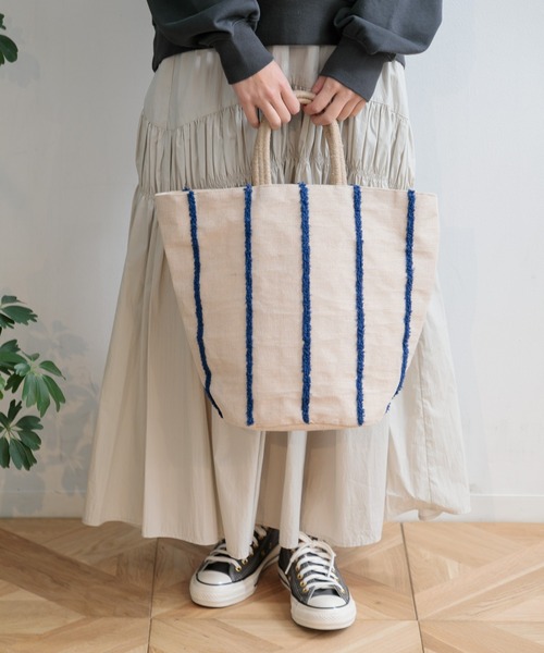 beej（ビージ）の「beej Jute Loopline tote bag（トートバッグ）」 - WEAR