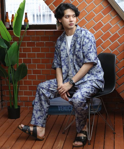 ROOT THREE（ルートスリー）の「ROOT THREE 総柄イージーパンツ（チノパンツ）」 - WEAR