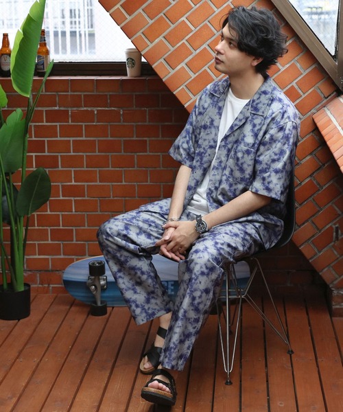 ROOT THREE（ルートスリー）の「ROOT THREE 総柄イージーパンツ（チノパンツ）」 - WEAR