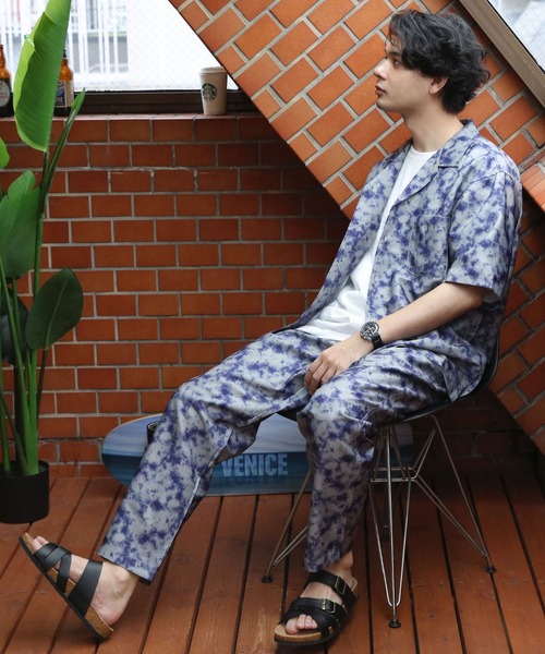 ROOT THREE（ルートスリー）の「ROOT THREE 総柄イージーパンツ（チノパンツ）」 - WEAR