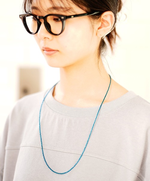 THE MILES（ザ マイルズ）の「ROSETTAPRAYER 3mm BEADS NECKLACE 60cm（ネックレス）」 - WEAR