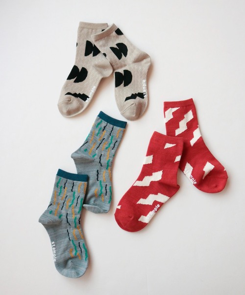 stample（スタンプル）の「シェイプ クルーソックス 【3足組】（ソックス/靴下）」 - WEAR