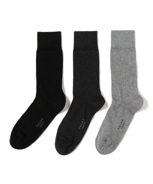 B:MING by BEAMS（ビーミングバイビームス）の「【WEB限定】FALKE / HAPPY BOX 3パック ソックス 24AW ...