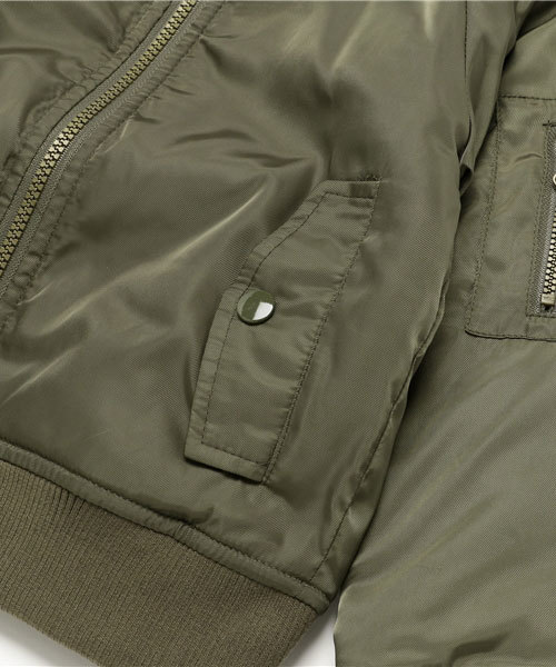 ikka（イッカ）の「【キッズ】MA-1 （120～160cm）（MA-1）」 - WEAR