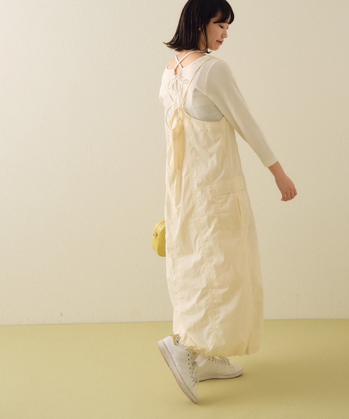 CIAOPANIC TYPY（チャオパニックティピー）の「ナイロンカーゴキャミワンピース（ワンピース）」 - WEAR