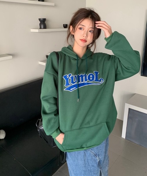 MM6 メゾンマルジェラ ビッグシルエット パーカー ピンク MM6 Maison