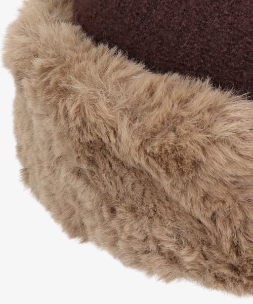 override（オーバーライド）の「【OVERRIDE】BASQUE FUR CHAO TOQUE（ハット）」 - WEAR