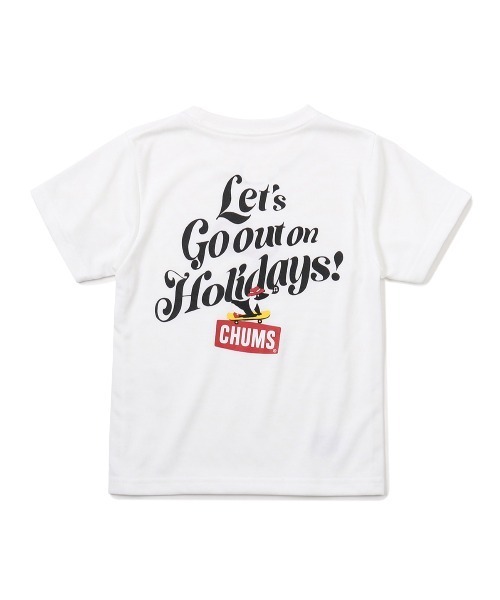CHUMS（チャムス）の「【CHUMS】KD Let's Go out on Holiday WorkOut Dry T（Tシャツ/カットソー）」 - WEAR