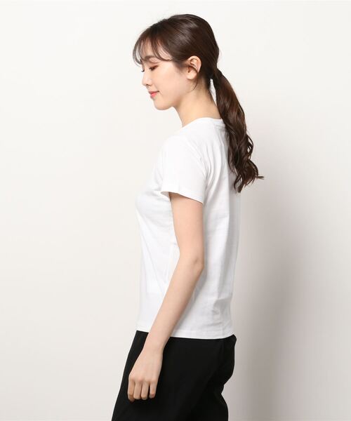 Tigora(ティゴラ)の「ティゴラ Tigora Smart Usaコットンクルーネックtシャツ(tシャツ カットソー)」 Wear
