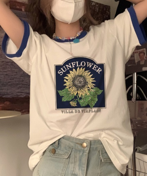 GEMEDA（ジェメダ）の「ヴィンテージ感プリントTシャツ（Tシャツ/カットソー）」 - WEAR