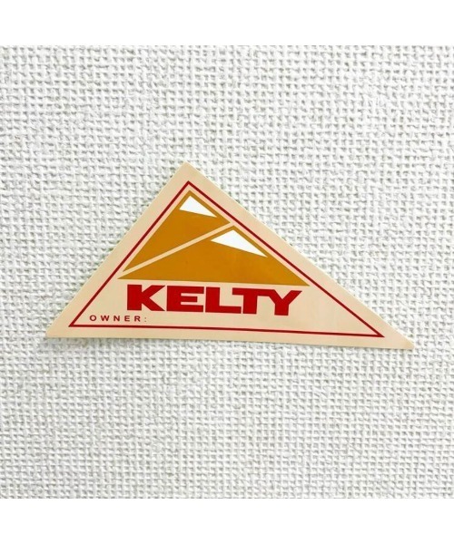 【KELTY】LOGO STICKER S / KELTY ステッカー Sサイズ（ステッカー/テープ）｜KELTY（ケルティ）のファッション ...