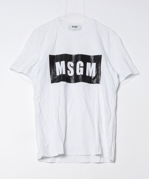 【セール/ブランド古着】半袖Tシャツ（Tシャツ/カットソー）｜MSGM（エムエスジーエム）のファッション通販 - ZOZOUSED