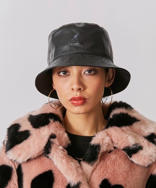 KANGOL（カンゴール）の「KANGOL SMU Faux L RV Short Bucket（ハット）」 - WEAR