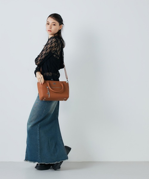 GYDA(ジェイダ)2WAYハンドバッグ ショルダーバッグ GY-B345 プレーン