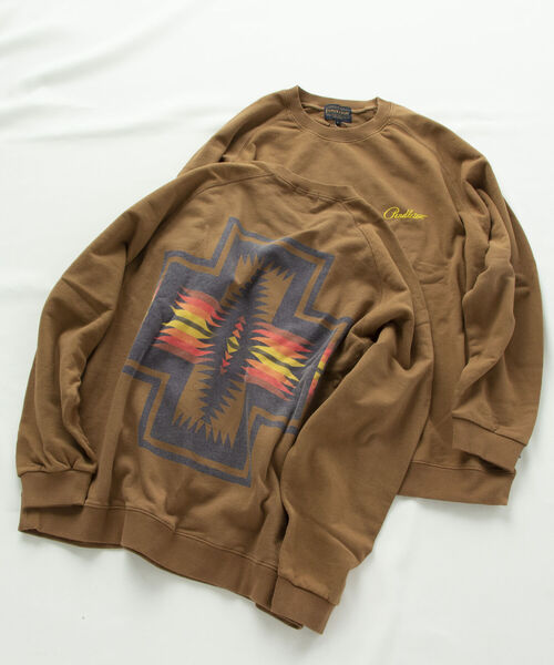 PENDLETON（ペンドルトン）の「【PENDLETON/ペンドルトン】ラグラン バックプリント スウェット プルオーバー 1475-5006（スウェット）」 - WEAR