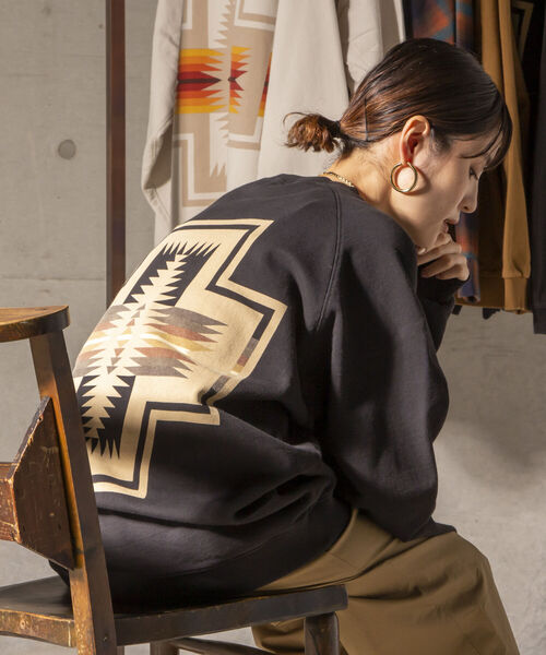 PENDLETON（ペンドルトン）の「【PENDLETON/ペンドルトン】ラグラン バックプリント スウェット プルオーバー 1475-5006（スウェット）」 - WEAR