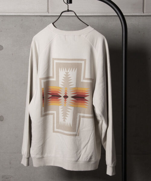 PENDLETON（ペンドルトン）の「【PENDLETON/ペンドルトン】ラグラン バックプリント スウェット プルオーバー 1475-5006（スウェット）」 - WEAR