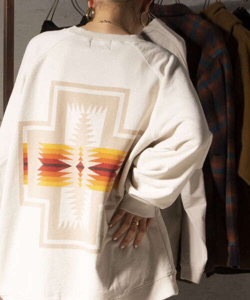 PENDLETON（ペンドルトン）の「【PENDLETON/ペンドルトン】ラグラン バックプリント スウェット プルオーバー 1475-5006（スウェット）」 - WEAR