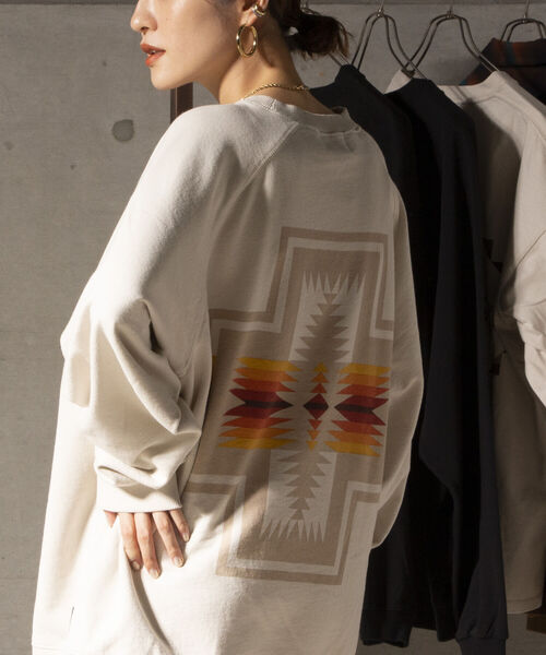 PENDLETON（ペンドルトン）の「【PENDLETON/ペンドルトン】ラグラン バックプリント スウェット プルオーバー 1475-5006（スウェット）」 - WEAR