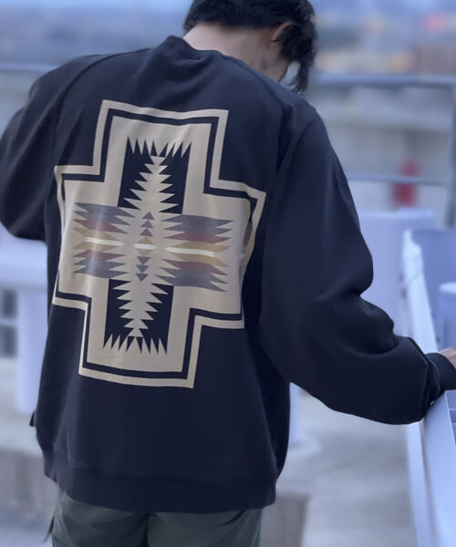 PENDLETON（ペンドルトン）の「【PENDLETON/ペンドルトン】ラグラン バックプリント スウェット プルオーバー 1475-5006（スウェット）」 - WEAR