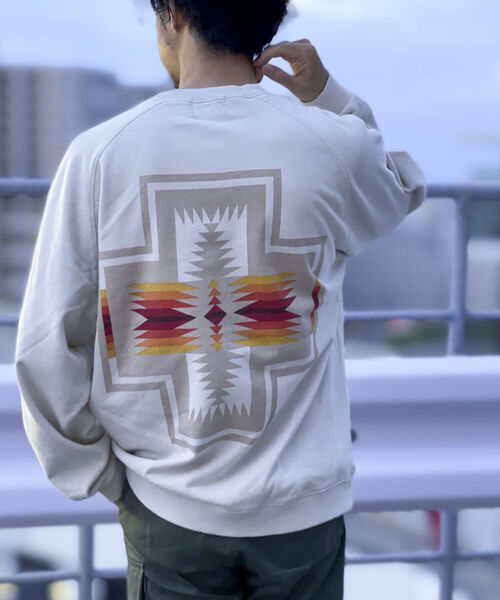 PENDLETON（ペンドルトン）の「【PENDLETON/ペンドルトン】ラグラン バックプリント スウェット プルオーバー 1475-5006（スウェット）」 - WEAR