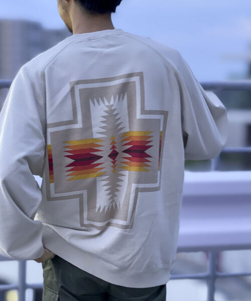 PENDLETON（ペンドルトン）の「【PENDLETON/ペンドルトン】ラグラン バックプリント スウェット プルオーバー 1475-5006（スウェット）」 - WEAR
