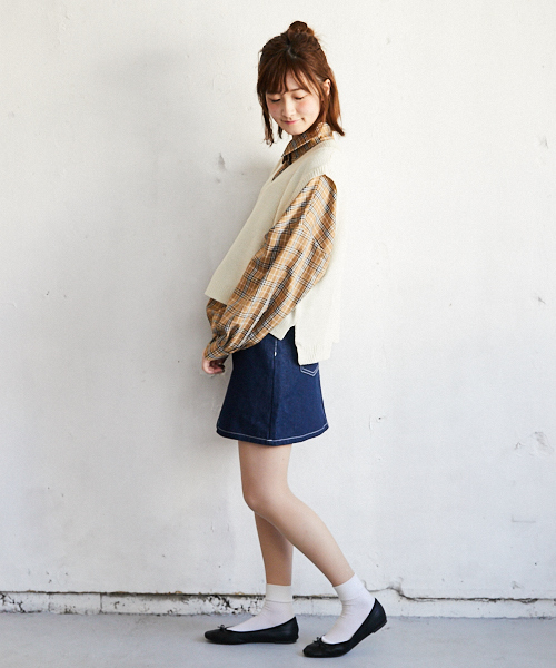 PairPair（ペアペア）の「Vネックニットベスト（ベスト）」 - WEAR