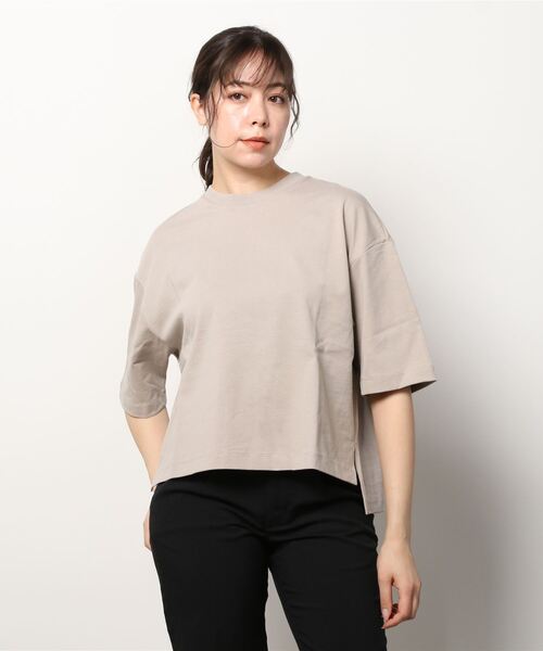 Tigora(ティゴラ)の「ティゴラ Tigora Smart Usaコットンヘビーウェイトクルーネックbigtシャツ(tシャツ カットソー