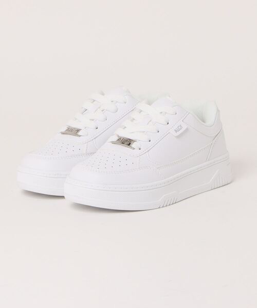 ALGY（アルジー）の「ALGY / 厚底 ホワイトスニーカー（スニーカー）」 - WEAR