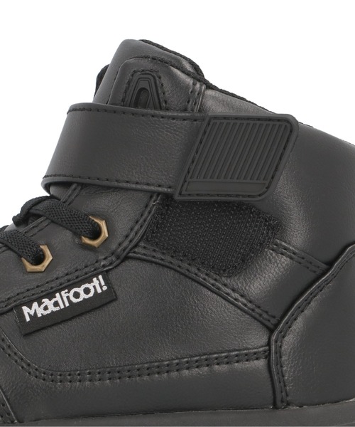 MAD FOOT（マッドフット）の「MADFOOT! マッドフット キッズ 耐水シューズ 【滑りにくい/幅広3E】 ブーツスニーカー ハイ ...